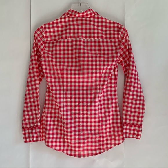 J. Crew | Tops | Jcrew Gingham Lightweight Cotton Shirt In Signature ...